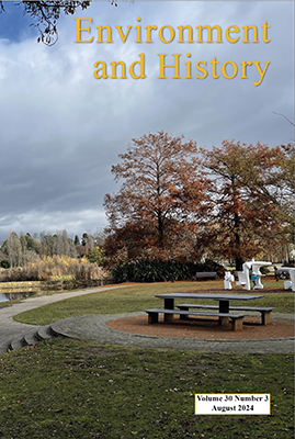 Environment and History – European Society for Environmental History